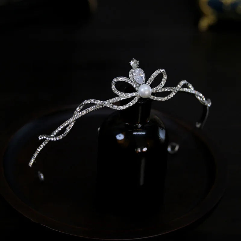 Small Tiara Crown For Wedding Bride Headpiece Crystal Princess Crowns ...