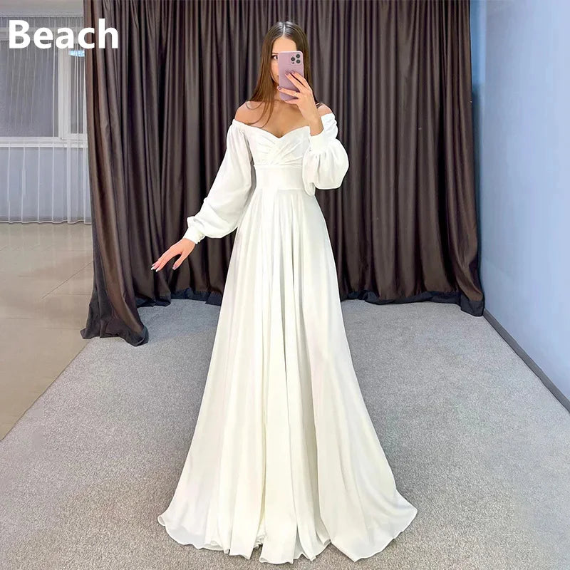 Modest Sweetheart Neckline Mermaid Wedding Dresses Off the Shoulder Br ...